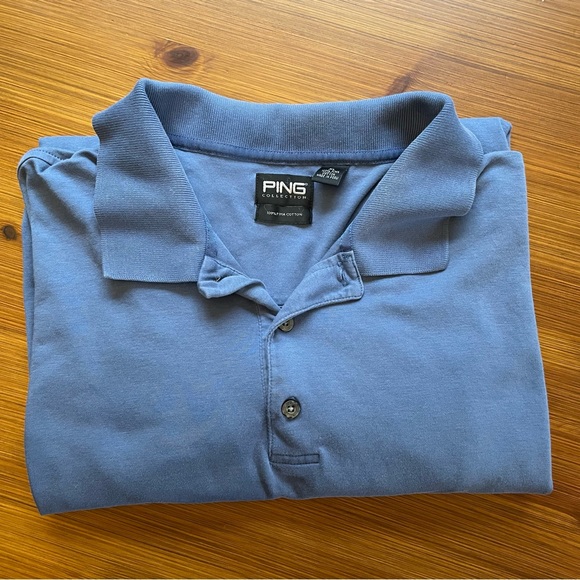 Ping | Shirts | Mens Ping Collection Blue Golf Polo Xl | Poshmark